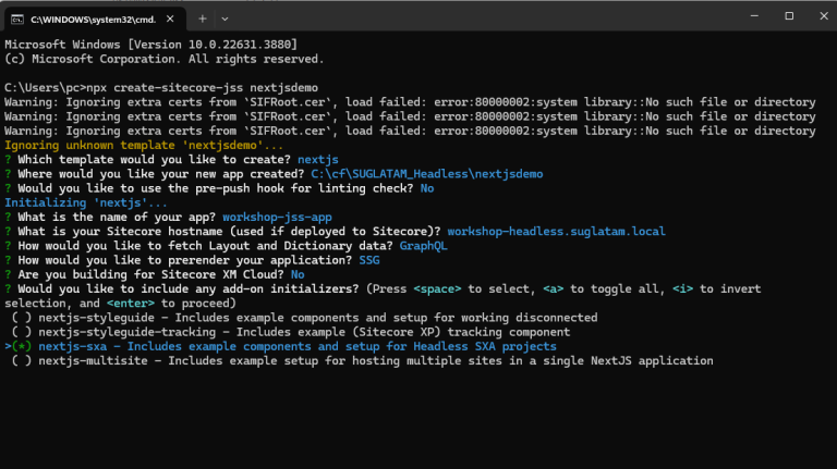 Implementing Next.js application with Sitecore SXA Headless – Ramiro's Sitecore Blog