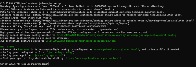 Implementing Next.js application with Sitecore SXA Headless – Ramiro's Sitecore Blog